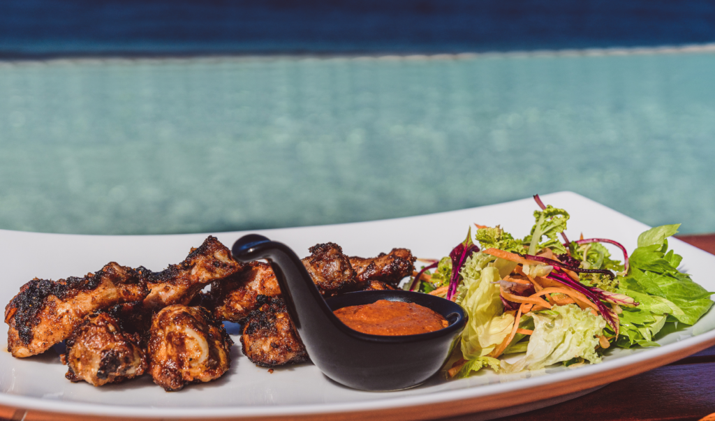 Maldivian Style BBQ Chicken Wings | The Shell by Villa Resorts Maldives